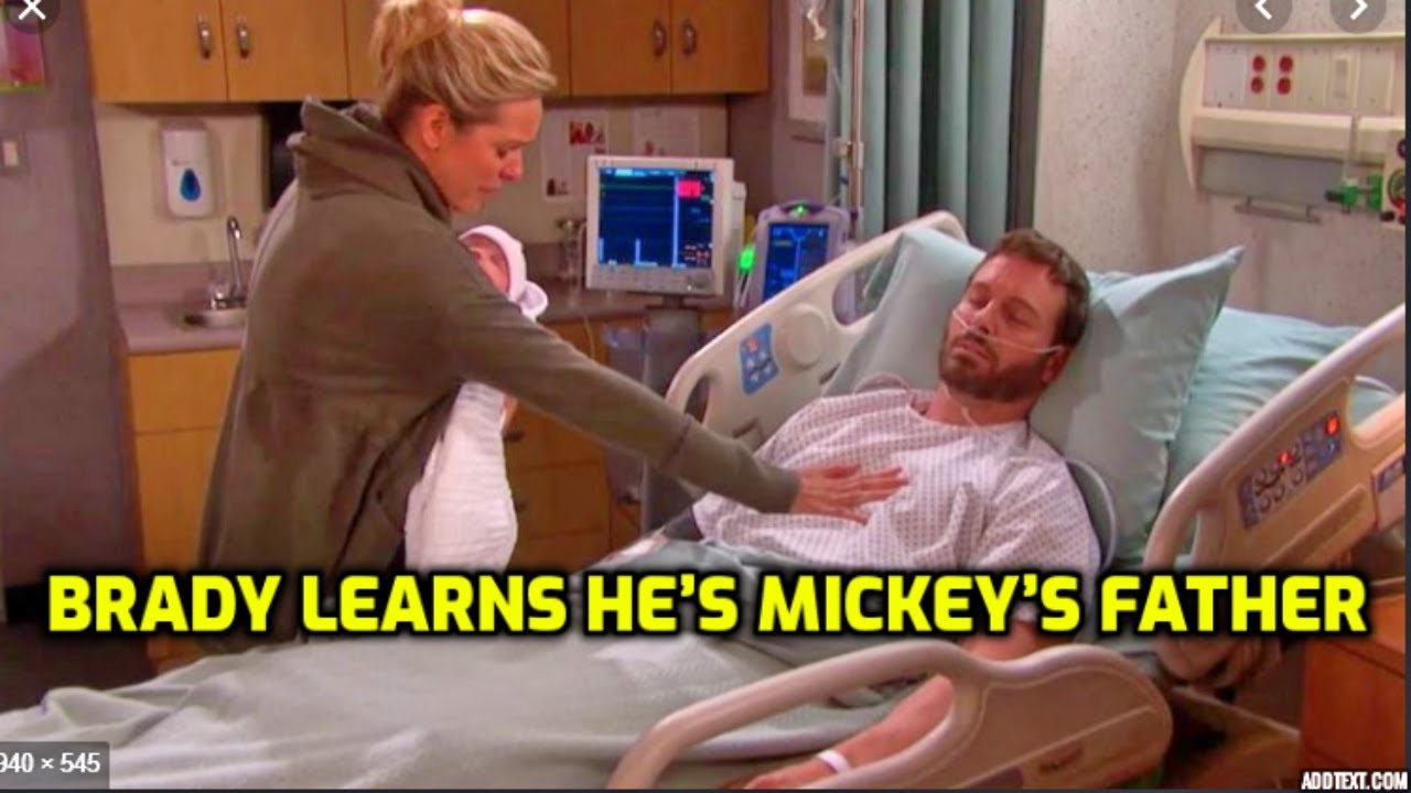 Days of Our Lives Spoilers: Brady learns he’s Mickey’s father. - YouTube