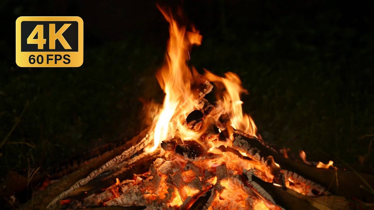 🔥 Cozy Fireplace Ultra HD 4K (12 HOURS) 🔥 Fireplace with Crackling Fire ...