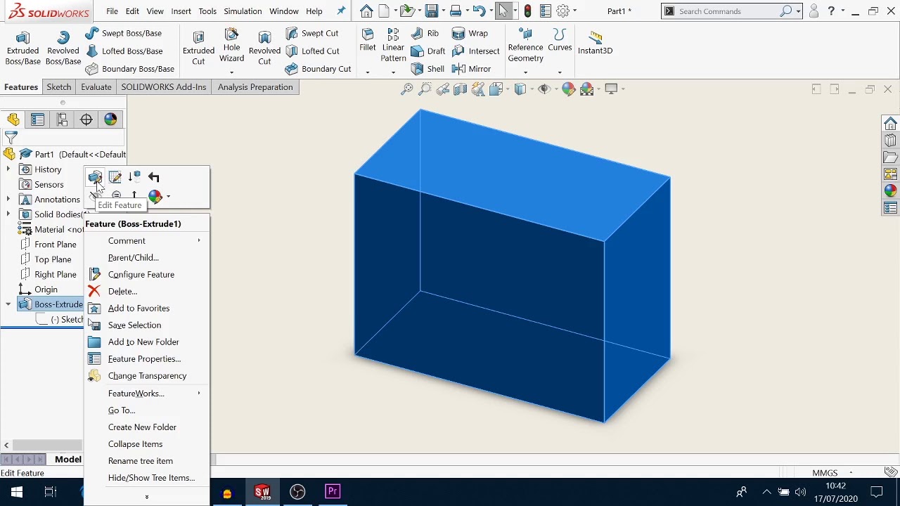 An Absolute Beginners Introduction to SolidWorks - YouTube