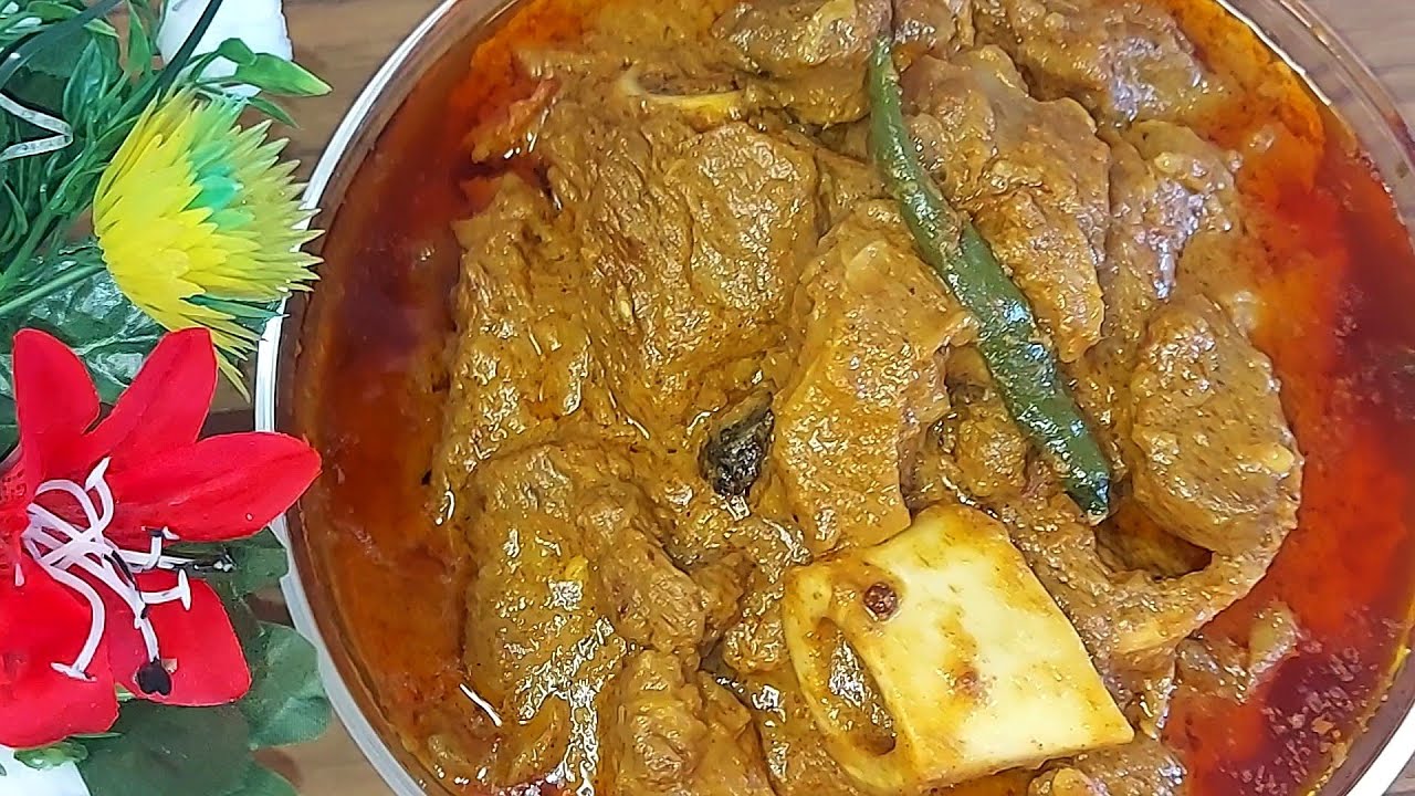 বিয়ে বাড়ির সুস্বাদু গরুর মাংস রান্না || Beef curry bengali style ...