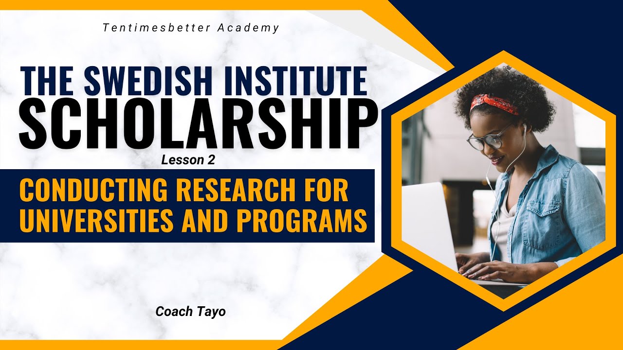 Swedish Institute SI Scholarship Class (part 2) - YouTube