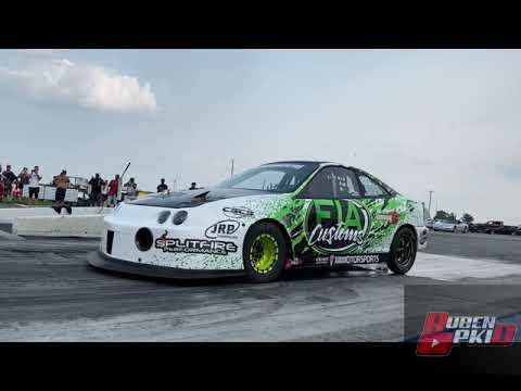 Integra b18 900hp 8.5 172 mph - YouTube