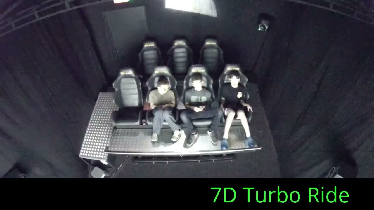 7D Turbo Ride at Poughkeepsie Galleria 1260 - YouTube