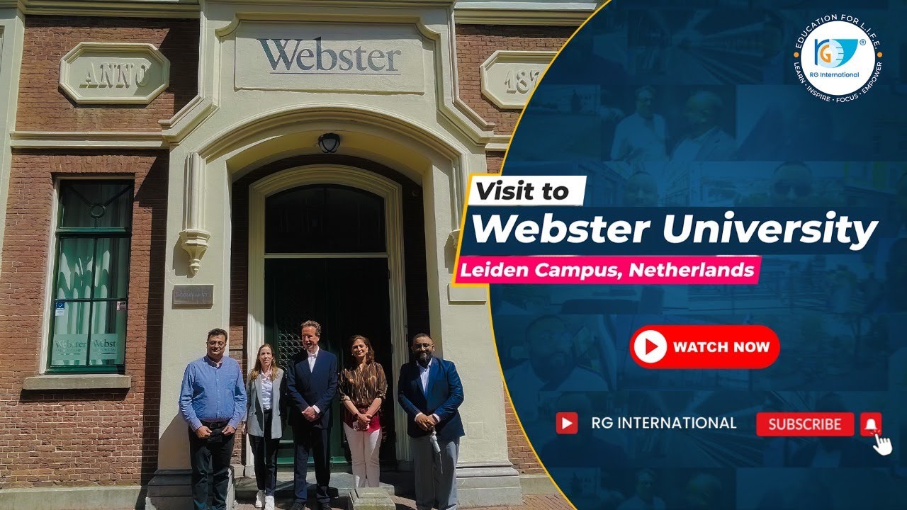 Campus Visit of Webster University Leiden, Netherlands with Mr. Rajiv ...