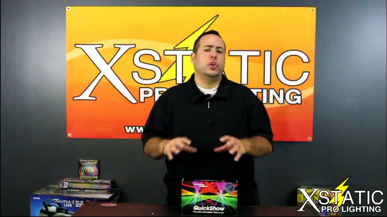 QuickShow Pangolin Lasershow Designer software ILDA from Xstatic Pro ...