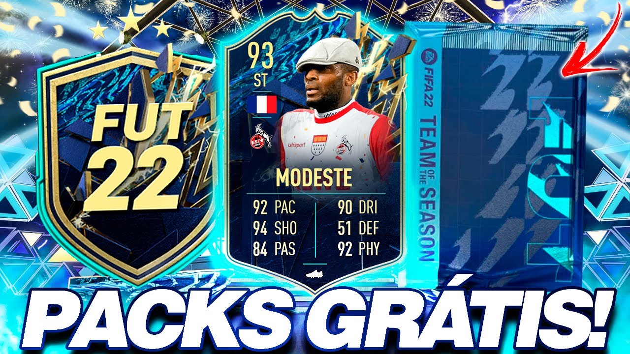 FIFA 22 | 😱 PACKS GRÁTIS NA COPA DA BUNDESLIGA / DME MODEST TOTS ...