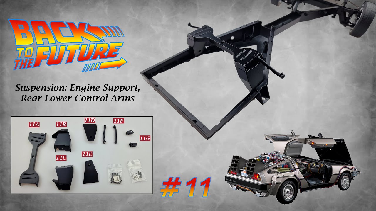 Build the back to the future Delorean - Part 11 - Engine Support, Rear ...