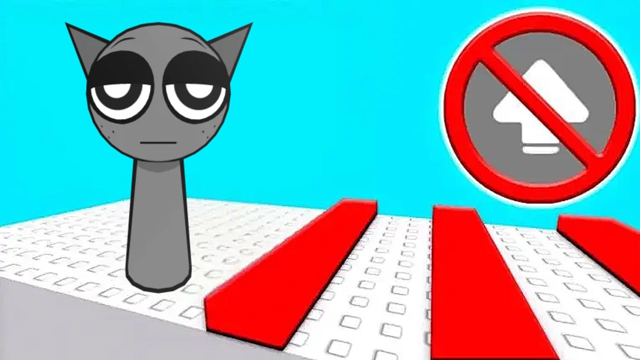 Sprunki Gray Plays Obby But You Can't Jump | ROBLOX | Incredibox ...