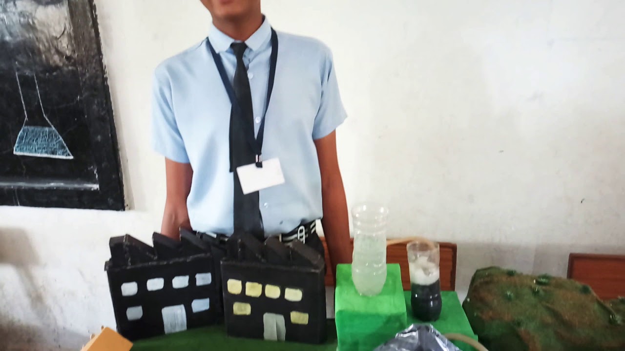 Waste water Management || Science Exhibition Project - YouTube