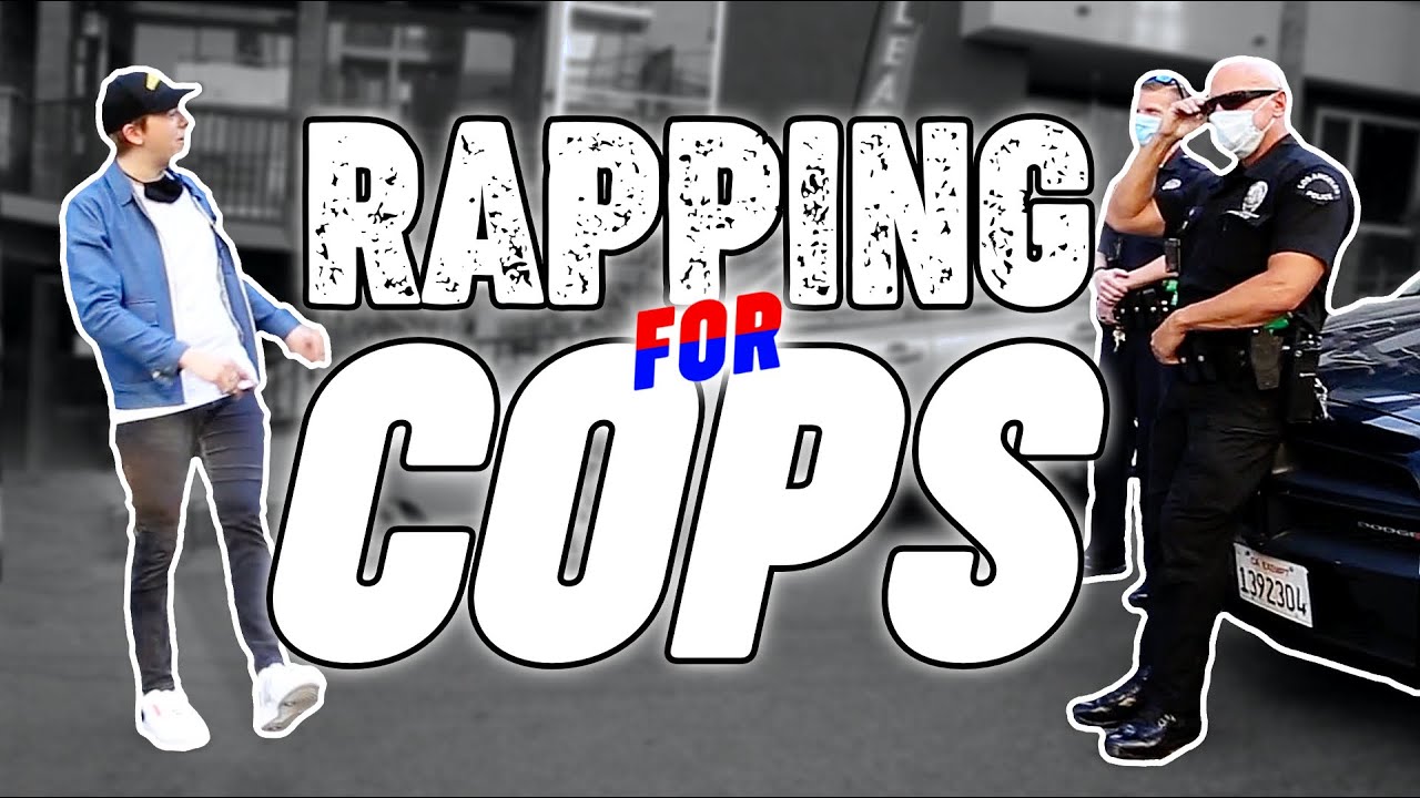 Freestyle Rapping for 2 Cops... - YouTube