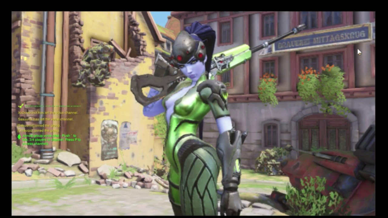 FINALLY A NEW GAME!!!! (overwatch) Widowmaker gameplay commentary - YouTube