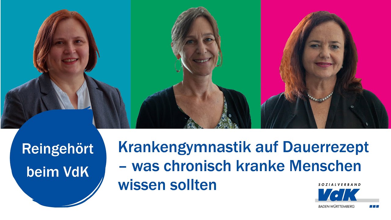 Krankengymnastik auf Dauerrezept – was chronisch kranke Menschen wissen ...
