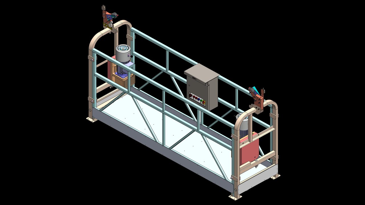 Rope Suspended Platform - YouTube