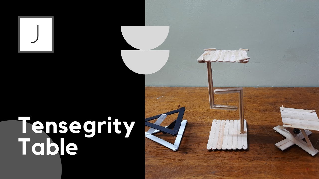 Tensegrity Table Explained - YouTube