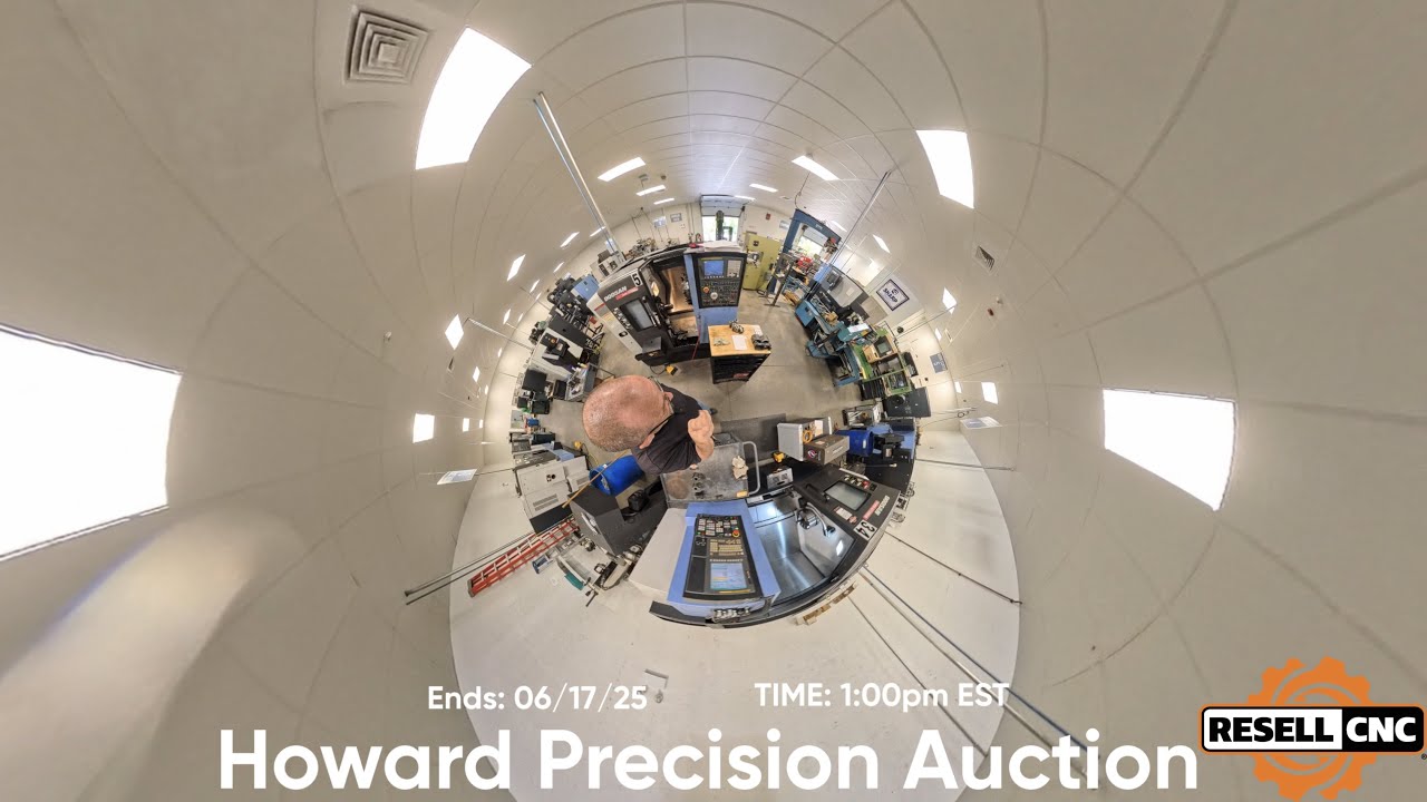 Howard Precision Auction - 360 Degree Walkthrough Tour - YouTube