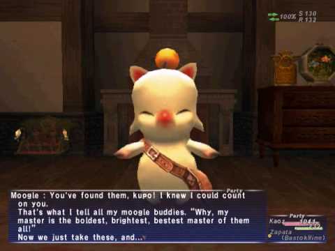 FFXI: Moogle Kupo d'Etat Ep.1 "Drenched! It Began with a Raindrop ...