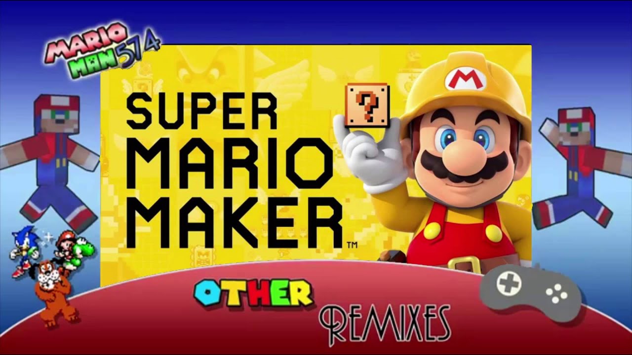 Super Mario Maker Title Screen Theme Remix - YouTube