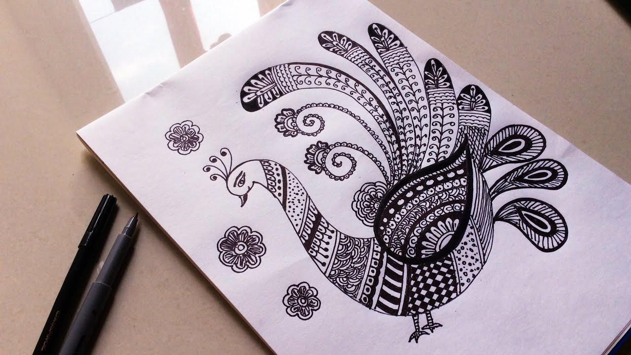 Easy Doodle Art | Timepass Doodle | Doodle for Beginners | Relaxing ...