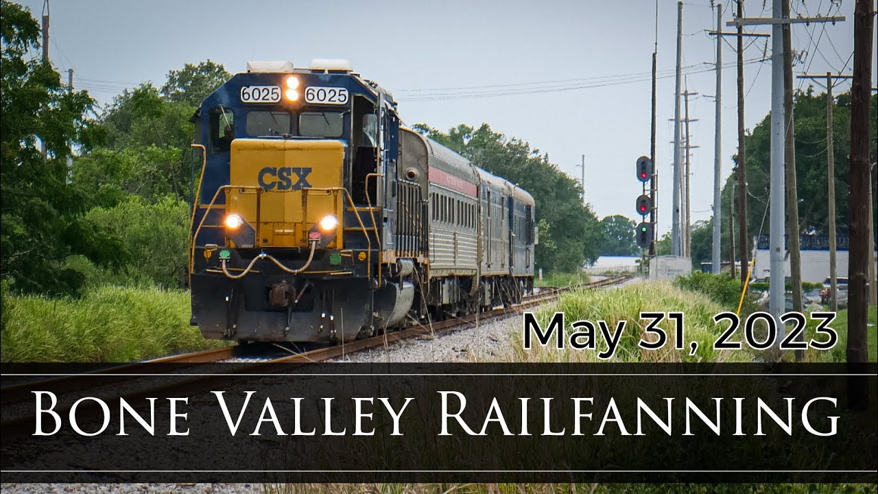 Railfanning the Bone Valley - May, 2023 - YouTube