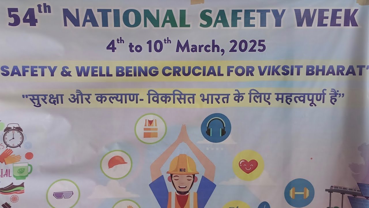 Safety training #safety #54_national_safety_week - YouTube