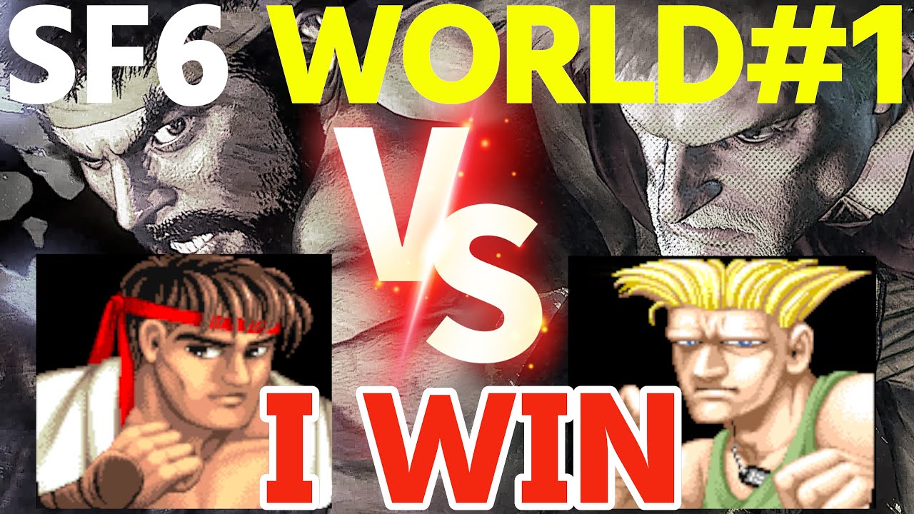 SF6 WORLD#1 RYU VS WORLD#1 GUILE I WIN!! sf6 SFWX 4K StreetFighter6 ...