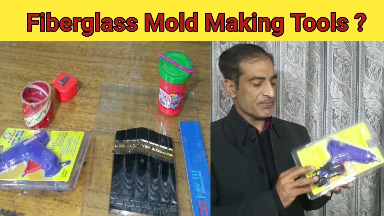 Fiberglass Mould wtih Tools / How to make fiberglass Mold / Fiberglass ...