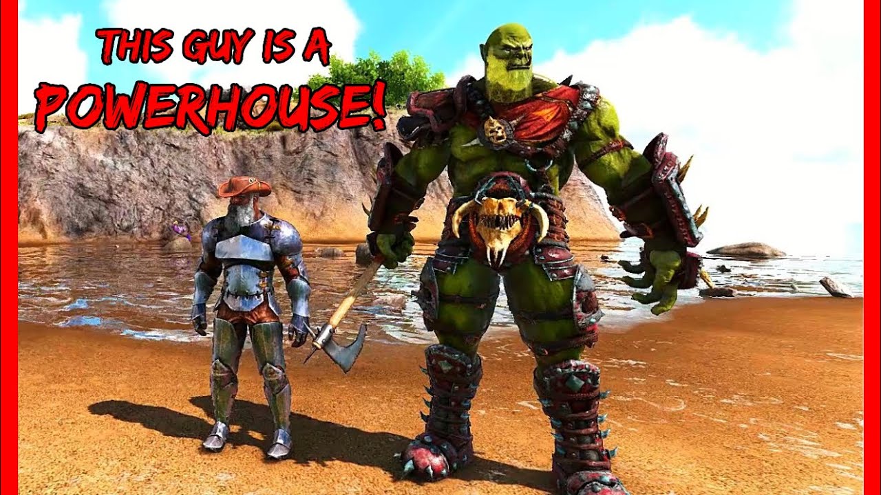 Ark: The Orc Fighter & Gelragarian NPC #11 - Mythical Ragnarok Evolved ...