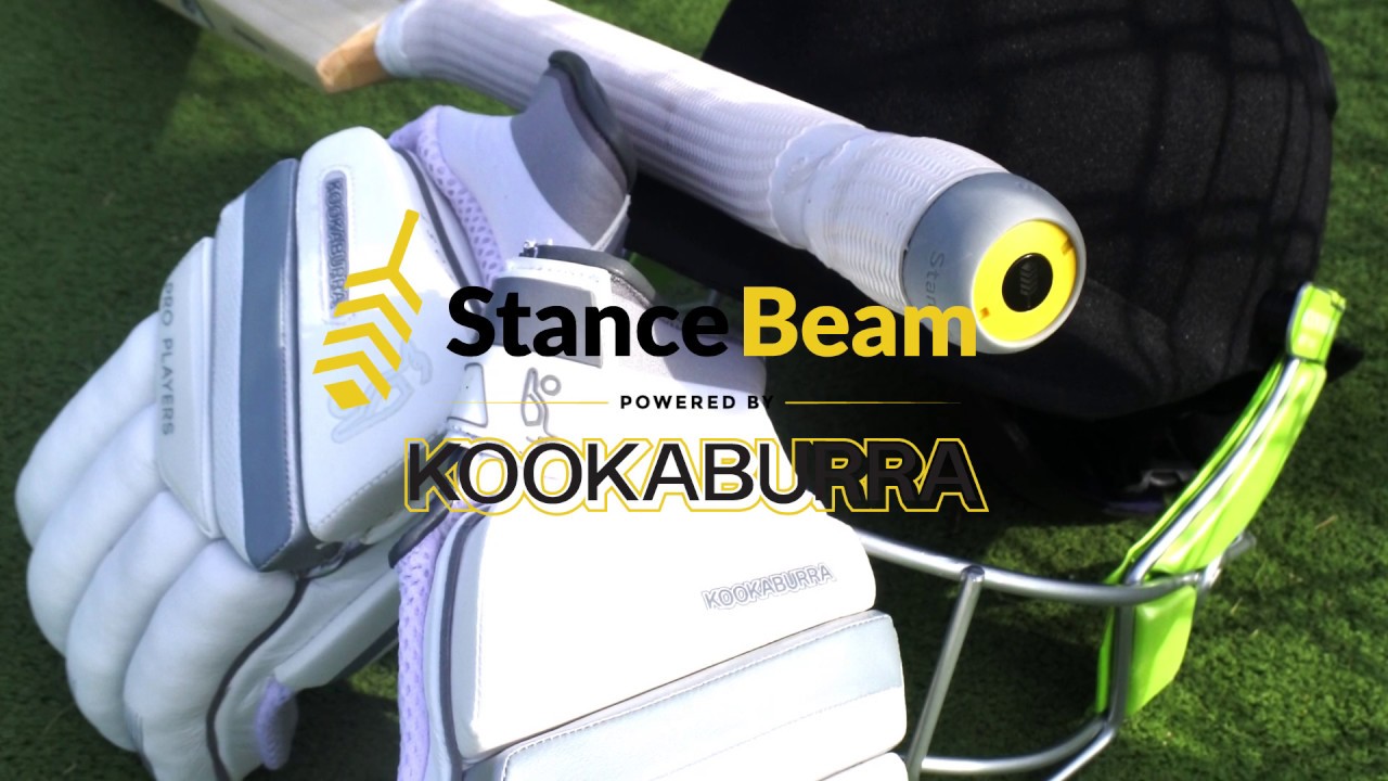 StanceBeam Striker Cricket Bat Sensor - partnered by Kookaburra - YouTube