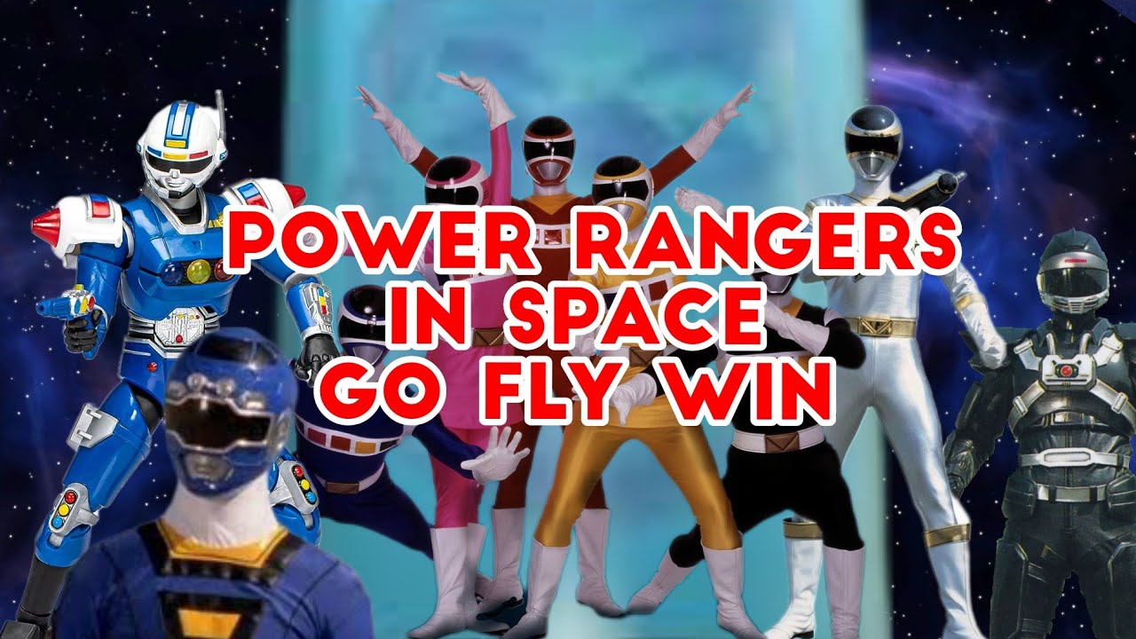Power Rangers in Space | GO FLY WIN | Happy Power Month 2023 | HERE WE ...