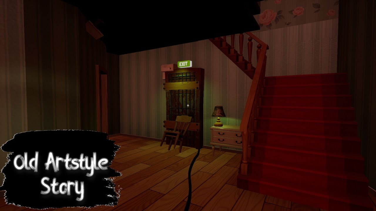 OLD ARTSTYLE STORY [V1.3] | Hello Neighbor Mod - YouTube