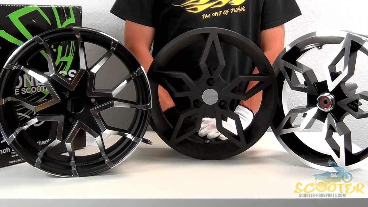 Produktvideo Gyronetics Felgensets Black Diamond Ghost Spider Aerox ...