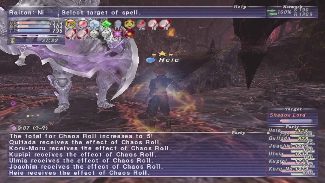 FFXI - Day of the Shadow Lord Event - YouTube