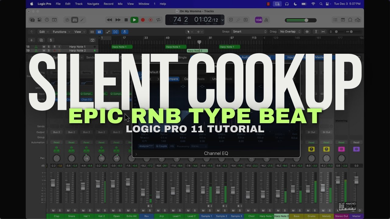 EPIC RNB Silent Cook Up - Logic Pro 11 Tutorial - YouTube