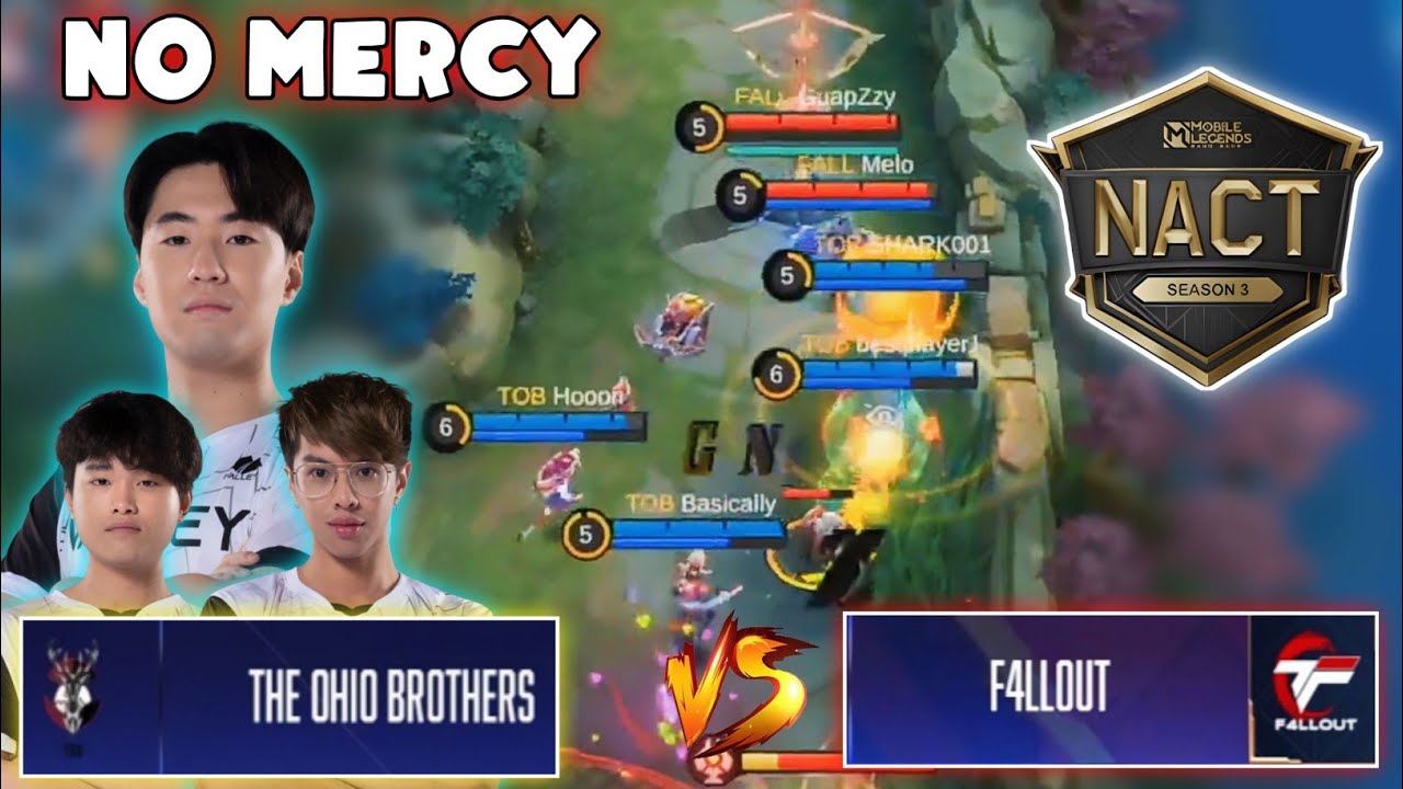THE OHIO BROTHER'S SHOWED FALLOUT NO MERCY A 2-0 SWEEP..😳 - YouTube