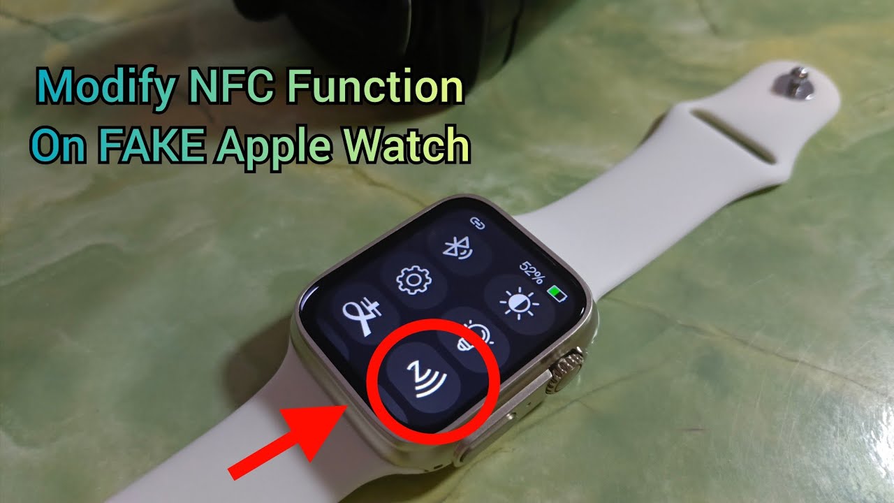 Modify NFC Function on Fake Apple Watch | Z59 Ultra - YouTube
