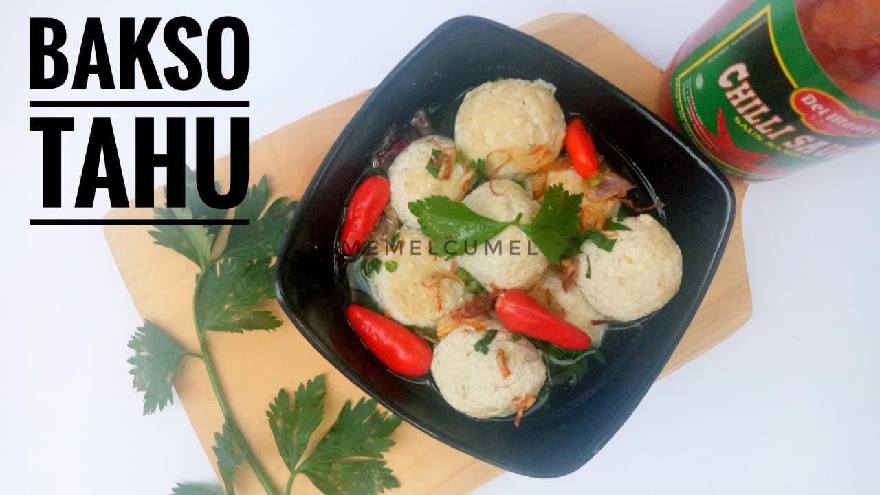 HANYA 2 BAHAN INI SAJA RESEP BASO TAHU ENAK - YouTube