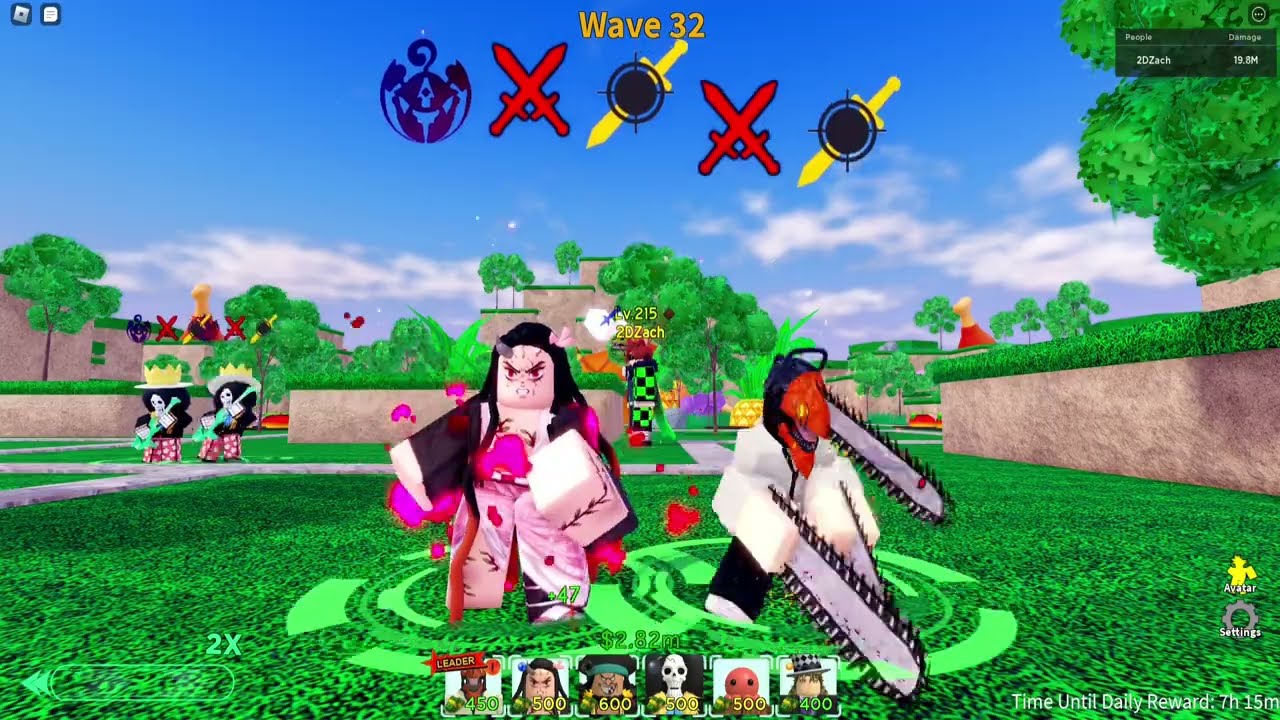 Nezuko and Denji Destroy Infinite (ASTD) - YouTube