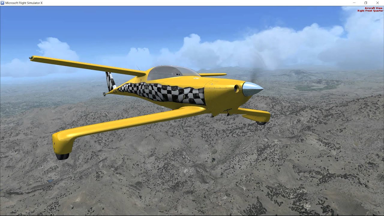 FSX- ORBX FTX Southern California and LC Rutan Q200 - YouTube