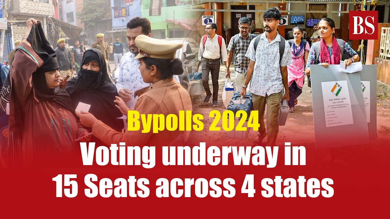 Bypolls 2024: Voting underway in 15 Seats across 4 states | Bypoll ...