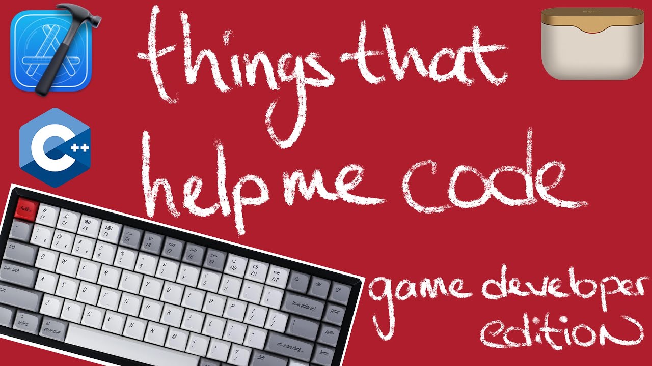 5 things that help me code - game dev edition - YouTube
