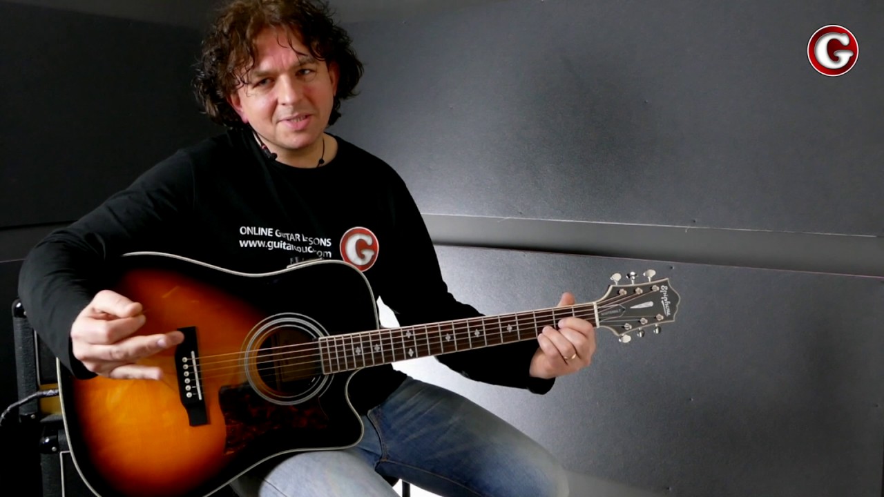 How to play Free Falling by Tom Petty - Guitar Couch Lessons - YouTube