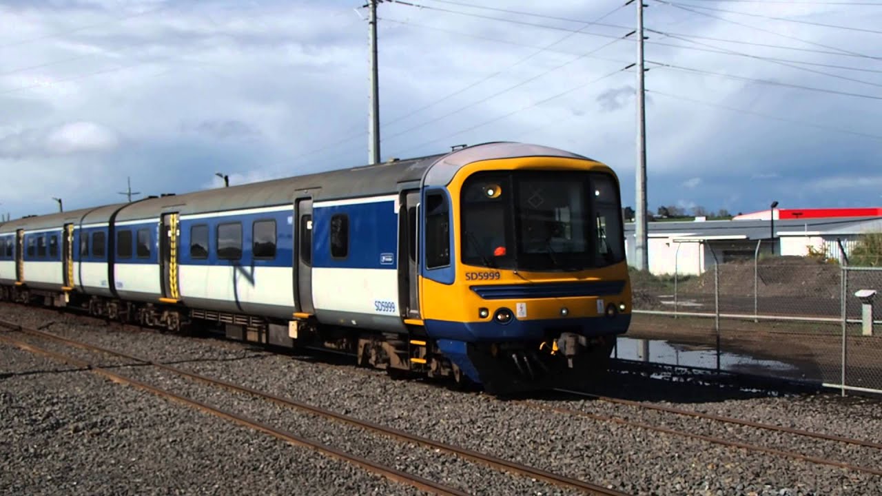 Last trip for a SA/SD set on the Auckland Metro Network - YouTube