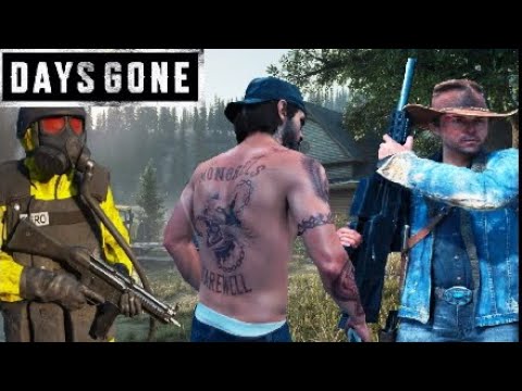 Days Gone - Roupas skins personagens Gameplay Ps4 - YouTube