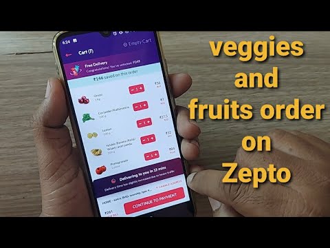 how to order vegetables and fruits on zepto | how to buy veggies and ...