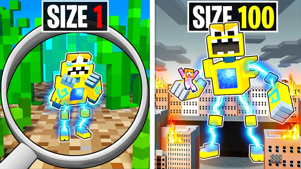 From Tiny to Giant WUBBOX in Minecraft! - YouTube