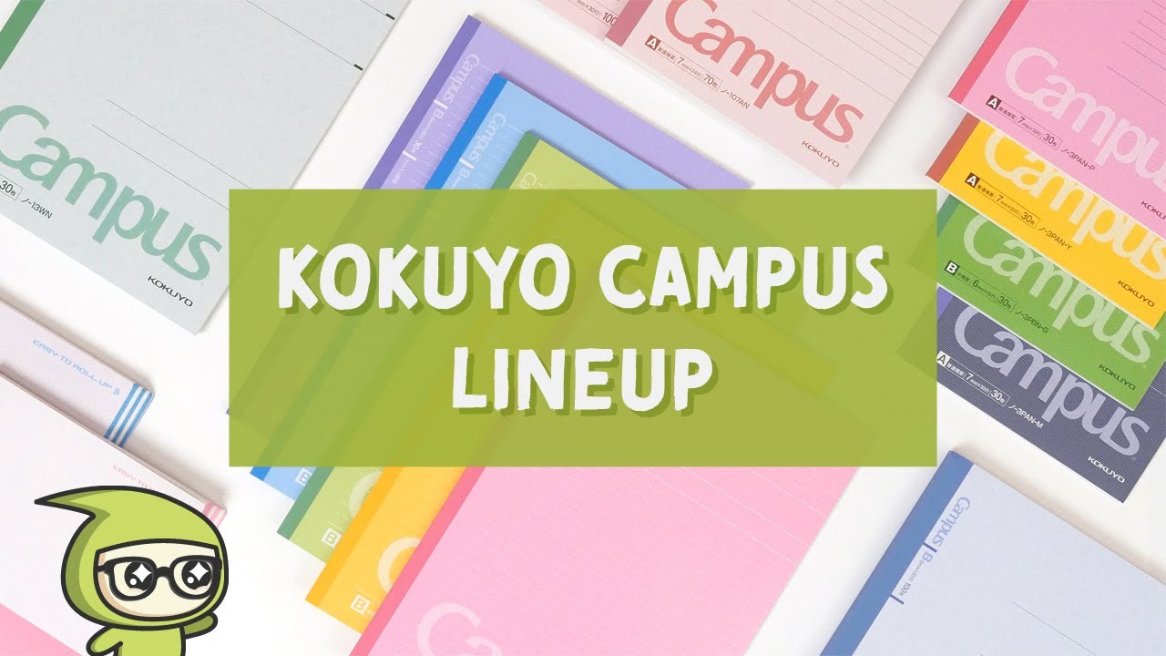Kokuyo Campus Lineup: The Most Popular Student Notebook from Japan ...