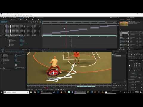 HOW TO DO SCRIBBLE EFFECT ON 2K EDITS (+CC TUTORIAL) - YouTube