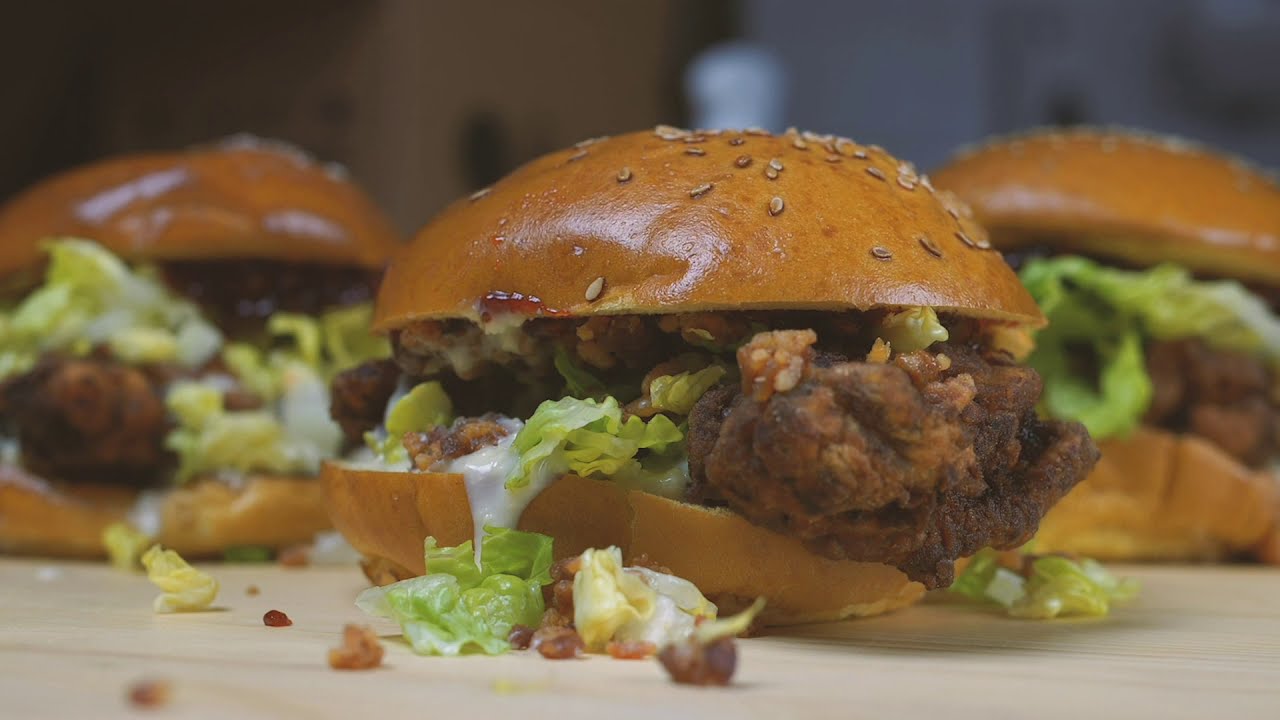 Around The Cluck Burger - YouTube