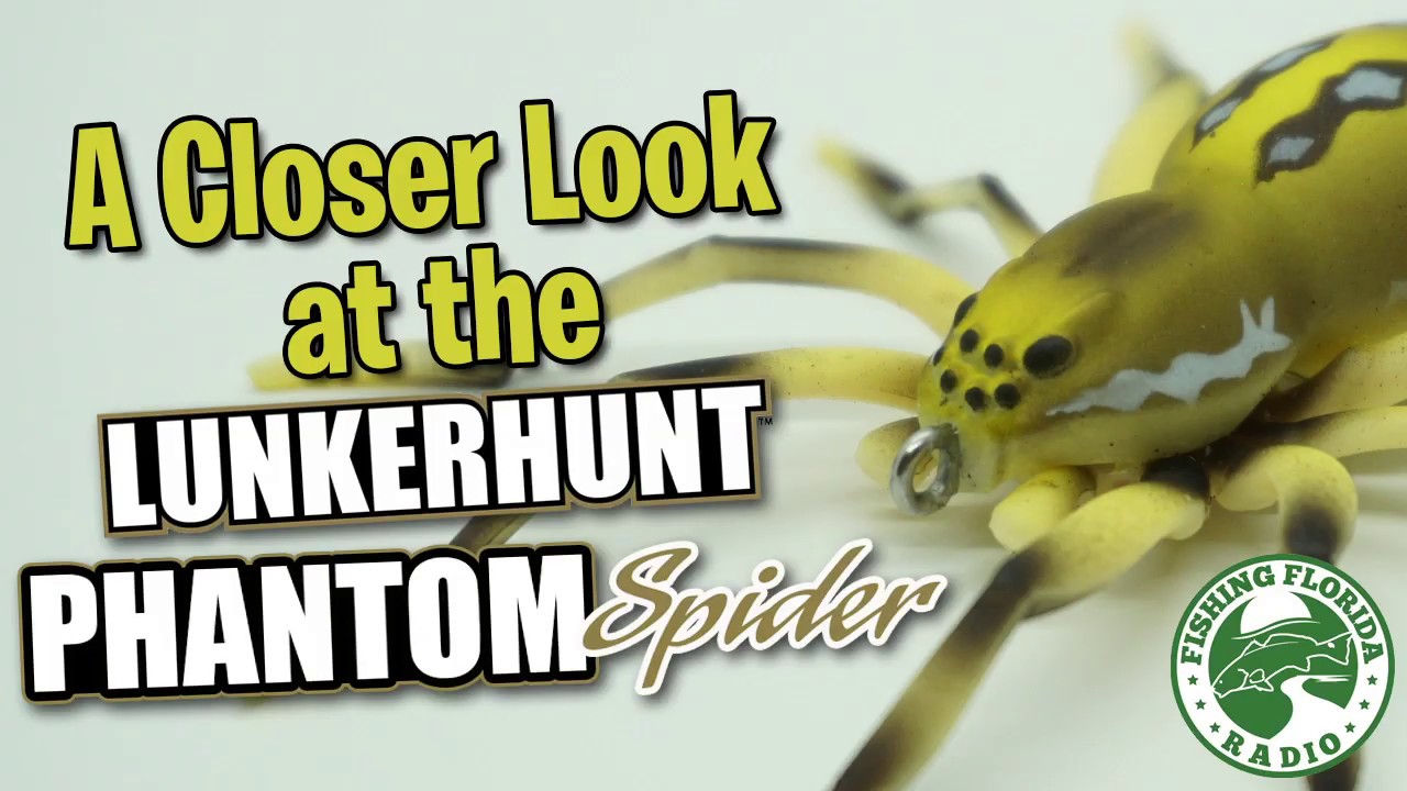 Closer Look at the Lunkerhunt Phantom Spider - Topwater Bass Fishing ...