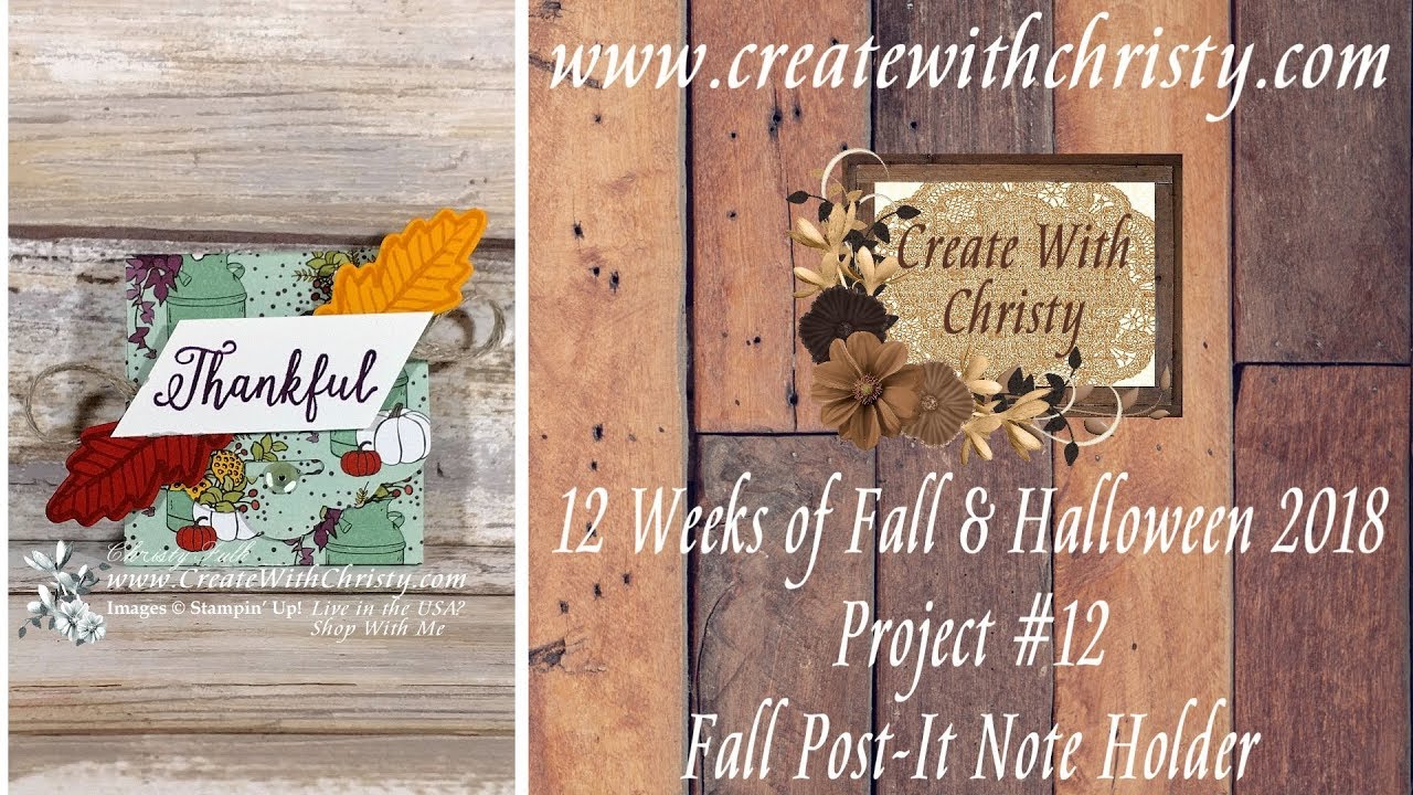 12 Weeks of Fall & Halloween 2018 - Week #12 - YouTube
